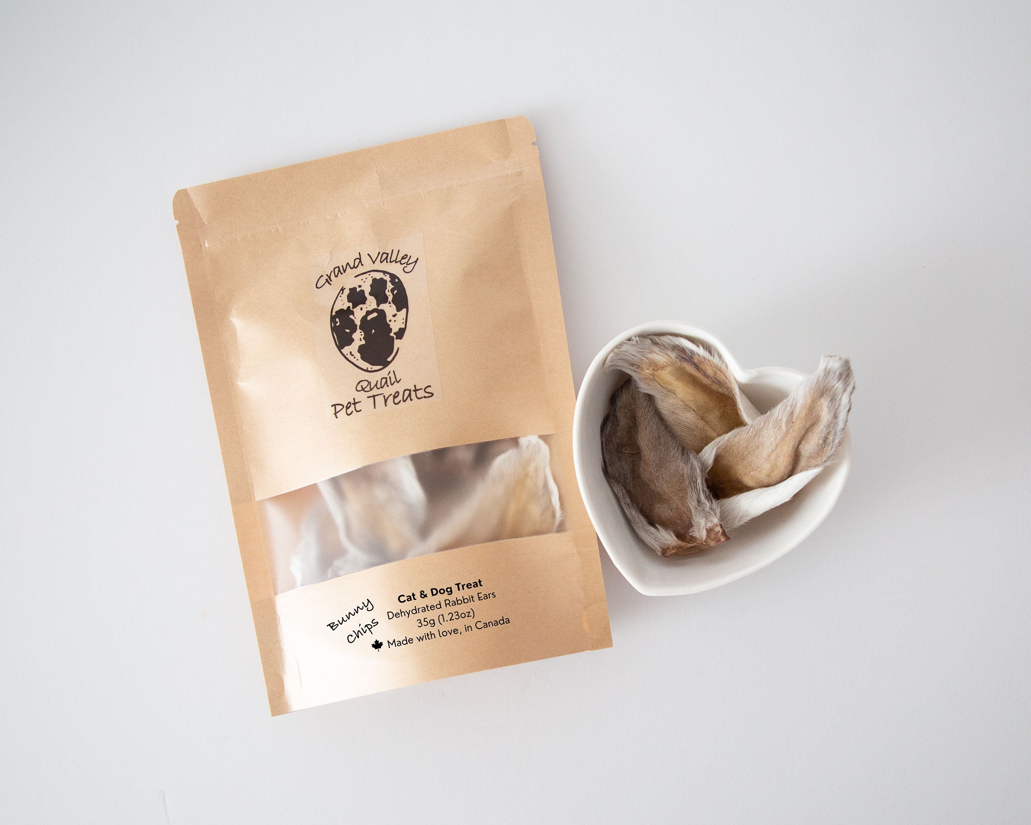 Bunny Chips - Rabbit Ears | Grand Valley Quail Pet Treats