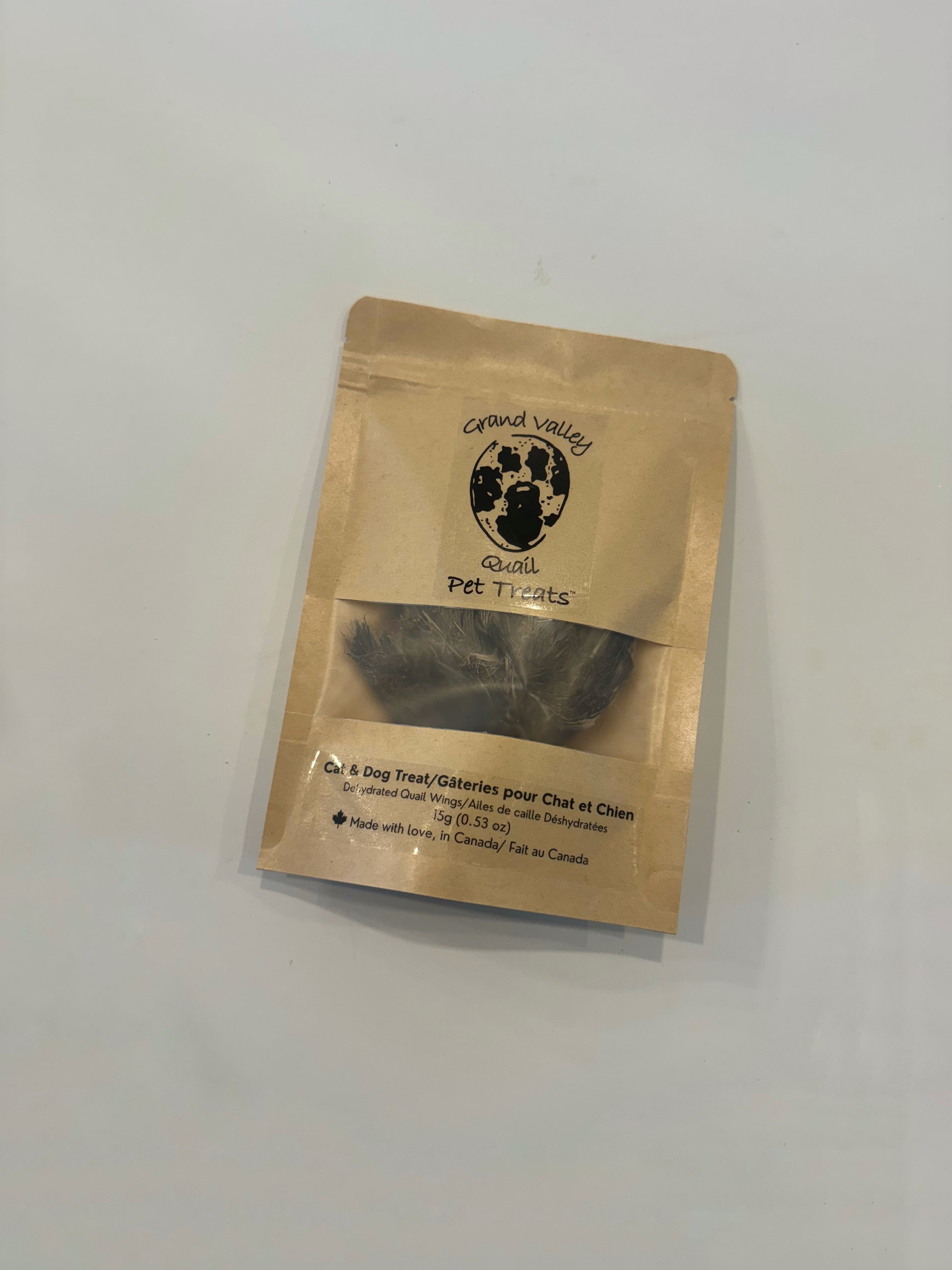 Quail Wings | Grand Valley Quail Pet Treats