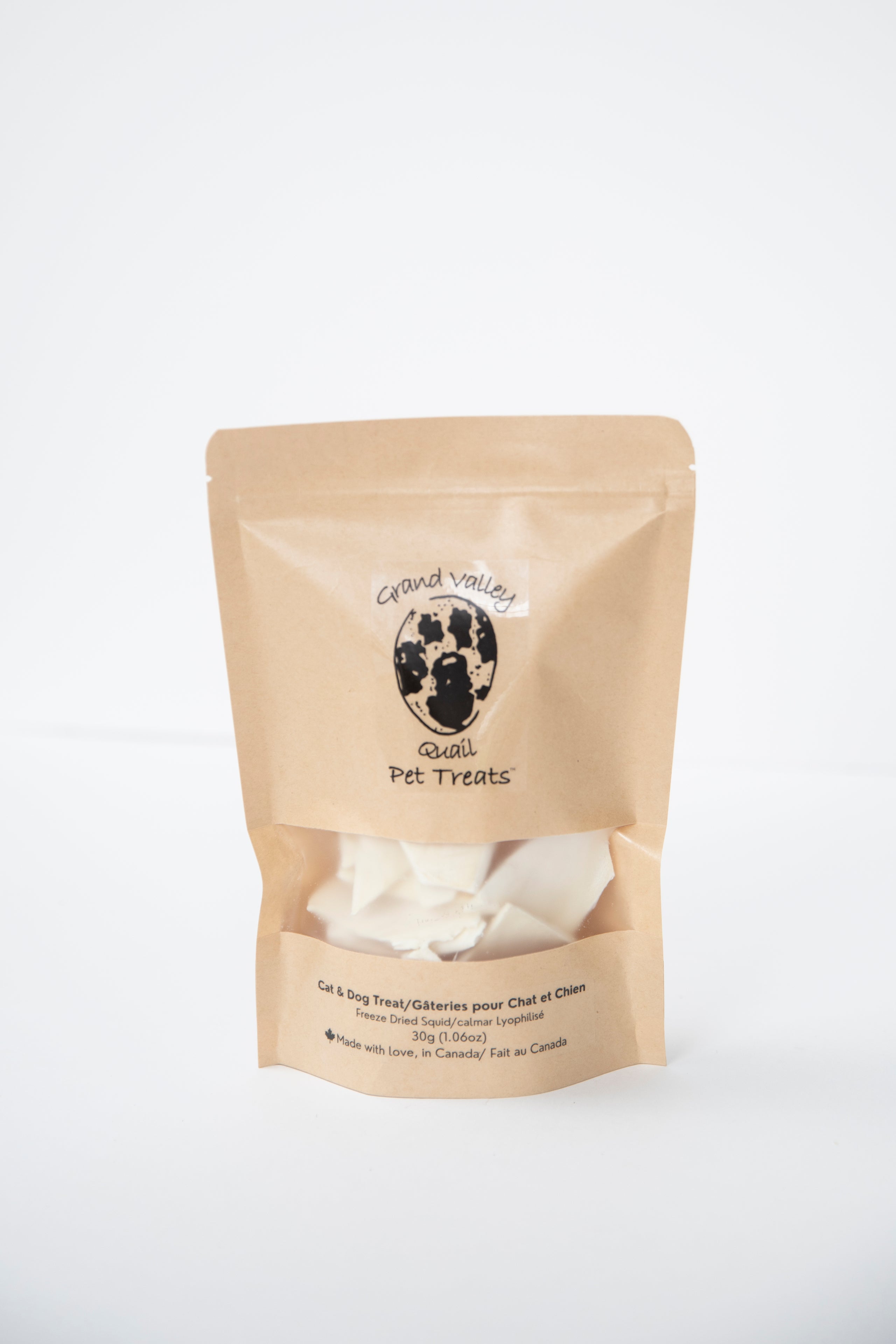 Freeze Dried Squid | Grand Valley Quail Pet Treats